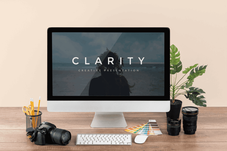 Clarity PowerPoint Template – MasterBundles