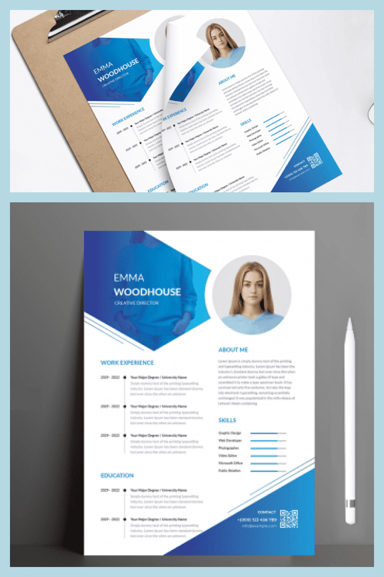 Government Resume Template – MasterBundles
