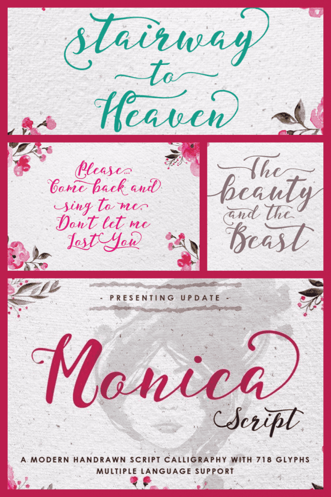Monica Calligraphy Font – MasterBundles