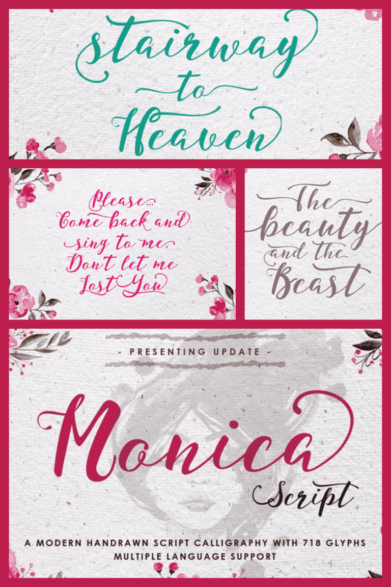 Monica Calligraphy Font – MasterBundles