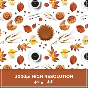 Cinnamon Bun Pattern | Master Bundles