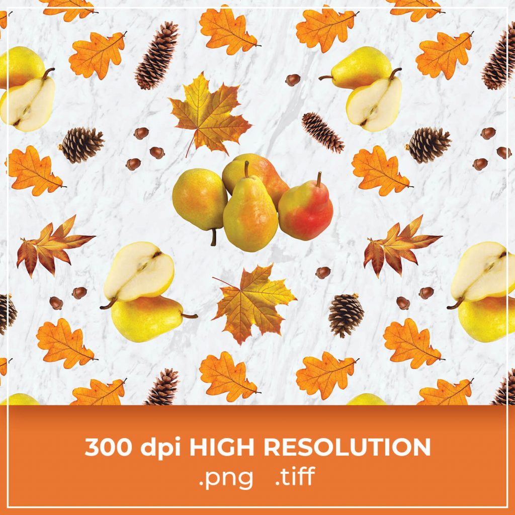 Free Thanksgiving Pear Pattern – MasterBundles