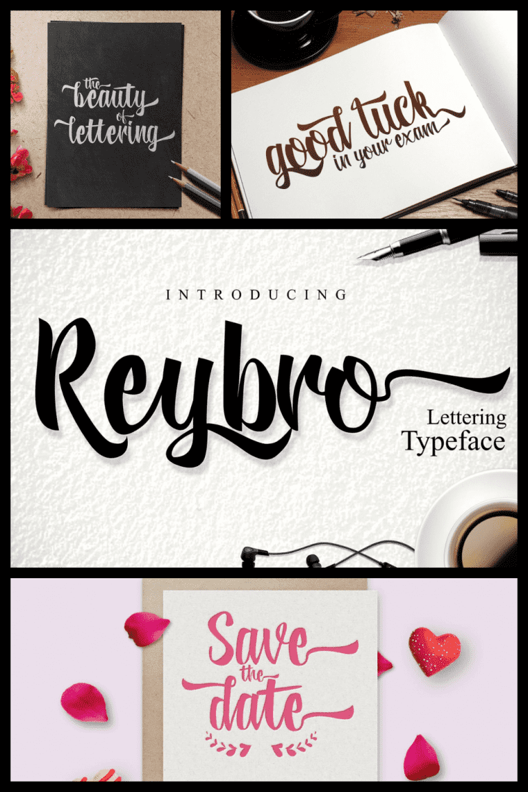Reybro Unique Script Font – MasterBundles