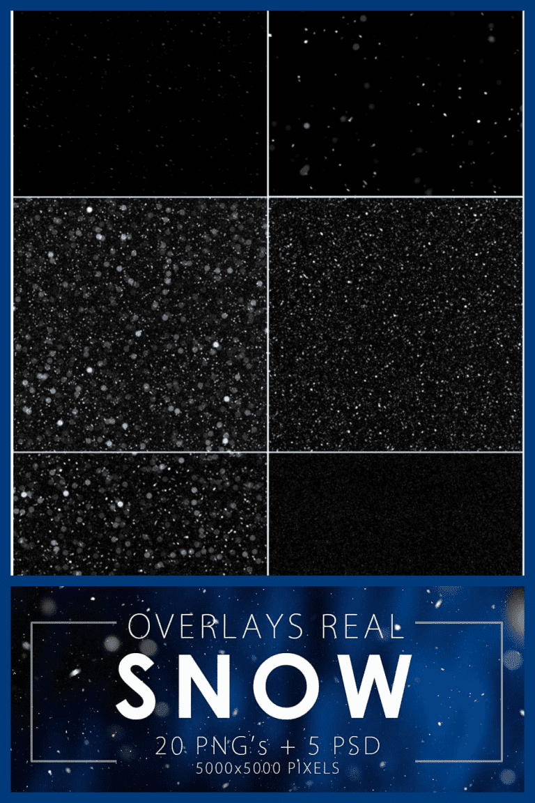Real Snow Overlays – MasterBundles