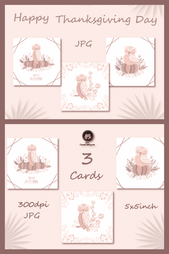 100+ Thanksgiving Cards 2022: Premium and Free - MasterBundles