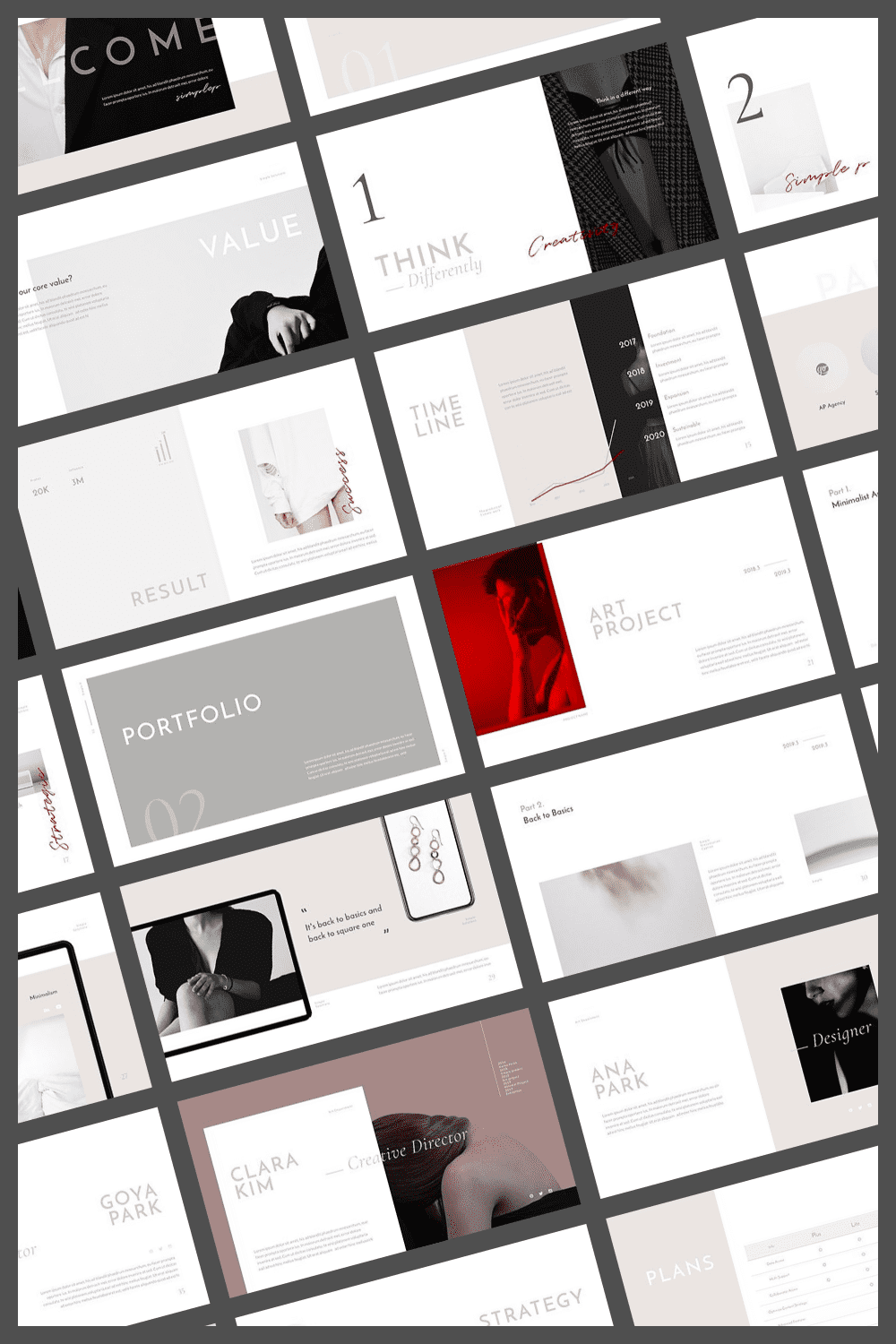 Basic PowerPoint Template – MasterBundles