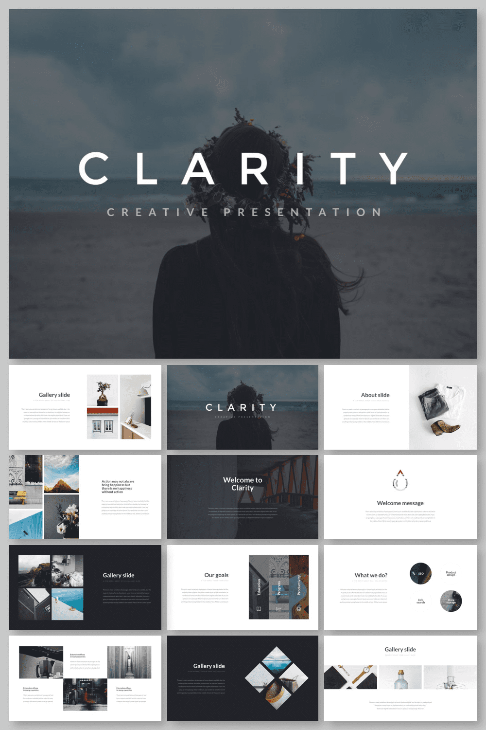Clarity PowerPoint Template – MasterBundles