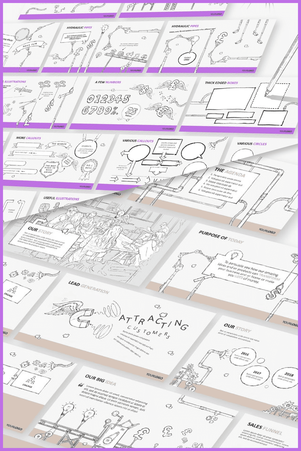 Pro-Draw PowerPoint Template – MasterBundles