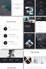 A4 | Clarity PowerPoint Template – MasterBundles