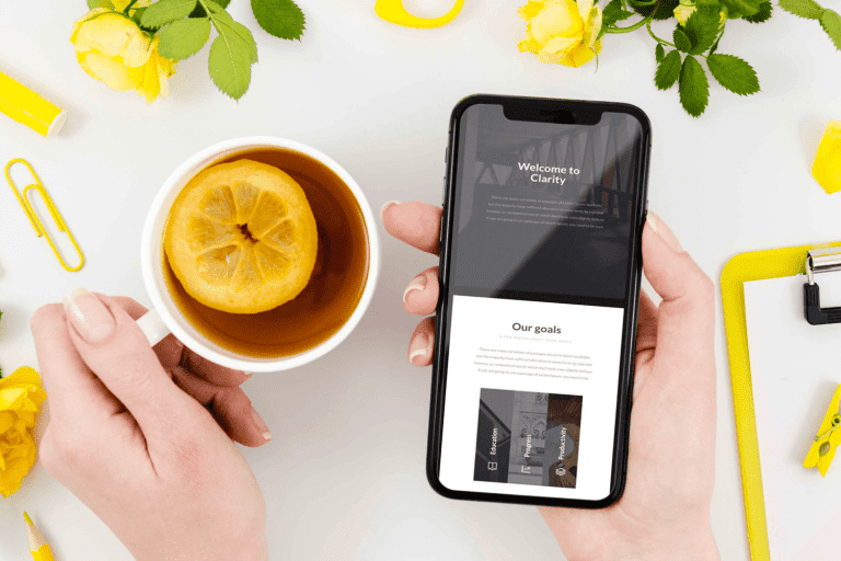 A4 | Clarity PowerPoint Template – MasterBundles