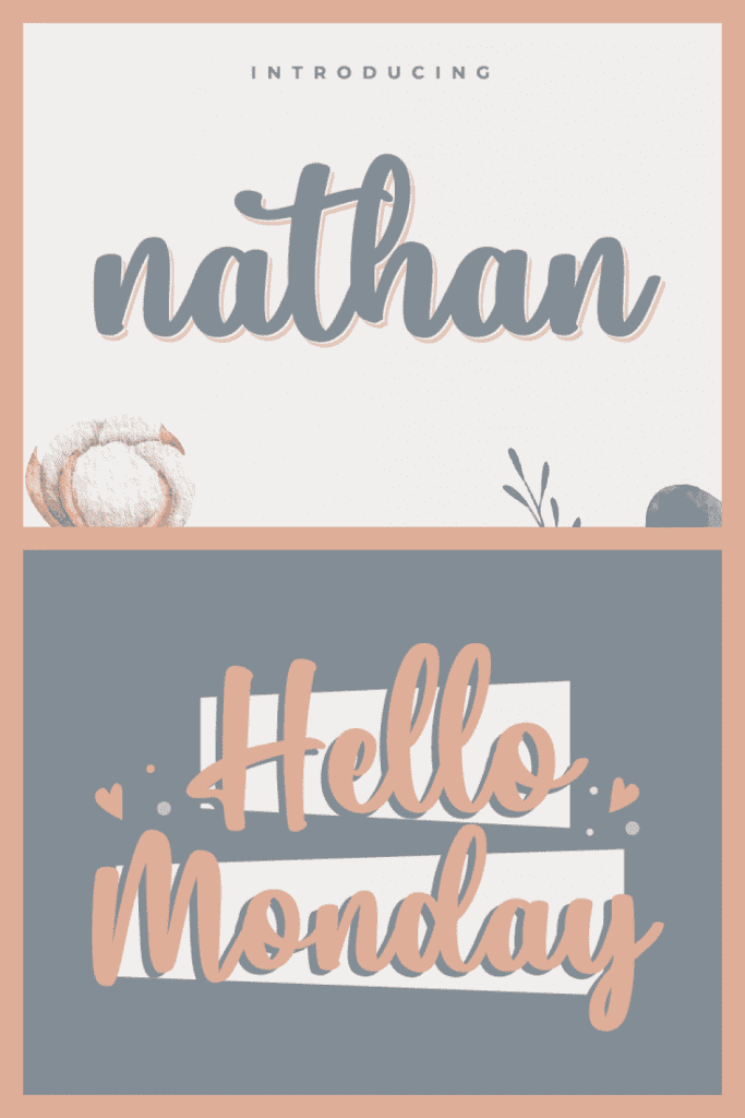 Nathan Wedding Script Font – MasterBundles