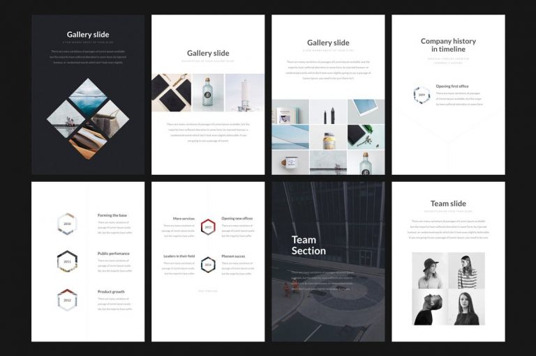 A4 | Clarity PowerPoint Template – MasterBundles