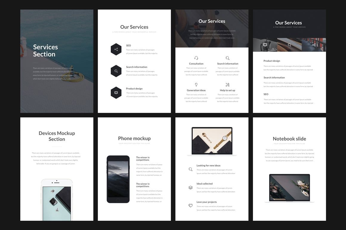 A4 | Clarity PowerPoint Template – MasterBundles