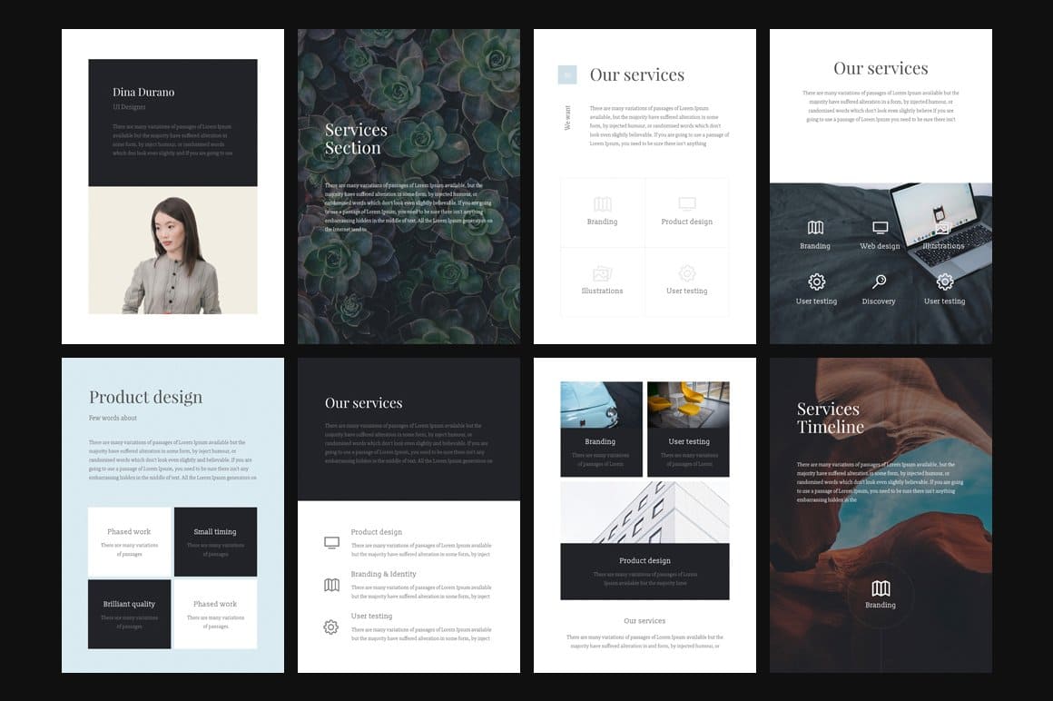 A4 | Focus Keynote Template – MasterBundles