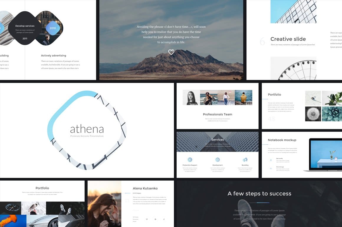 Athena PowerPoint Presentation – MasterBundles