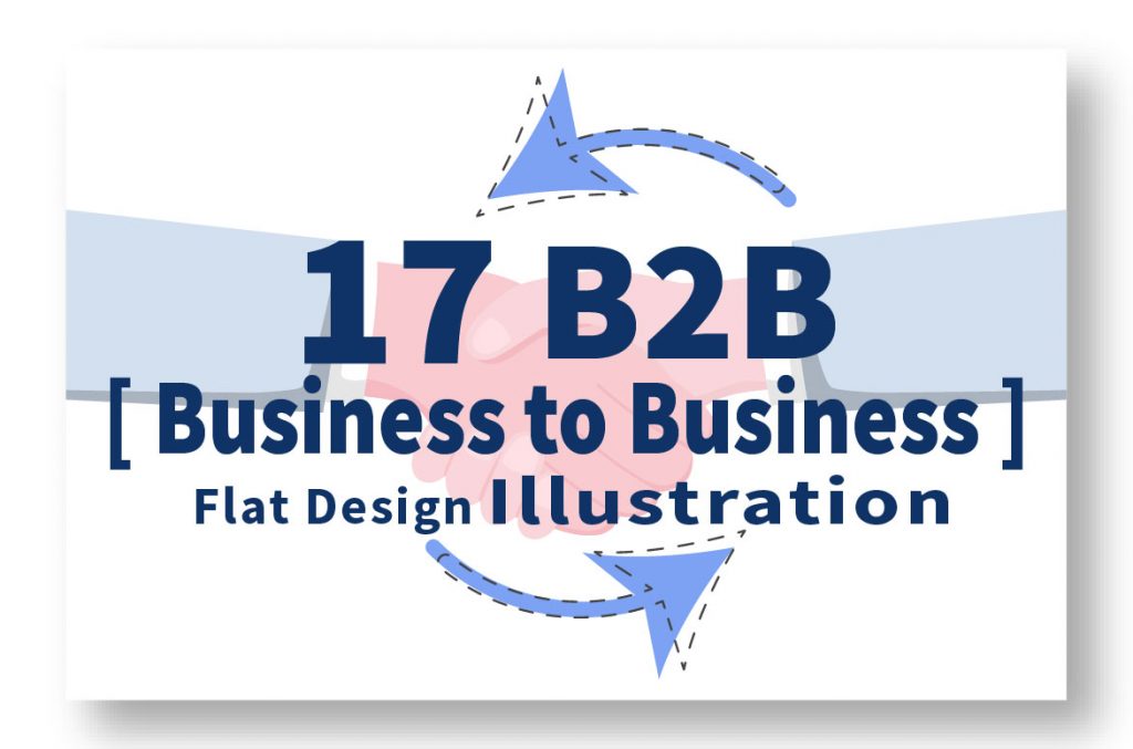 17 B2B or Business to Business Marketing Illustrations – MasterBundles