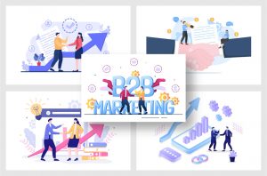 17 B2B or Business to Business Marketing Illustrations – MasterBundles
