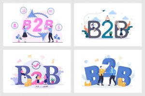 17 B2B or Business to Business Marketing Illustrations – MasterBundles