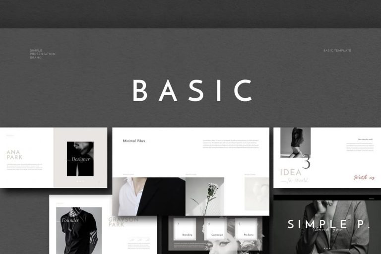 Basic PowerPoint Template – MasterBundles