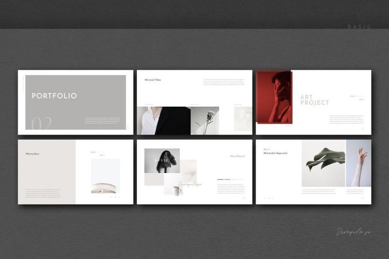 Basic PowerPoint Template – MasterBundles