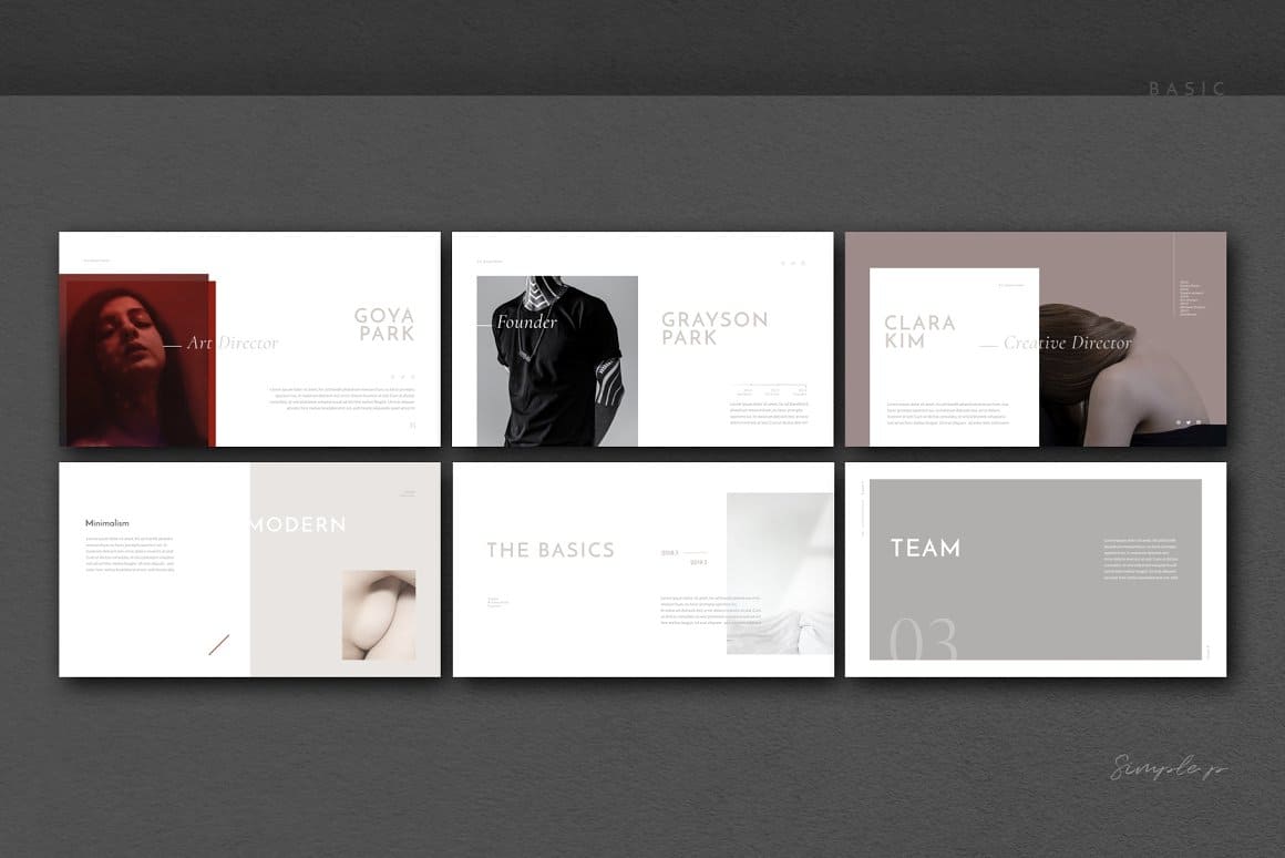 Basic PowerPoint Template – MasterBundles