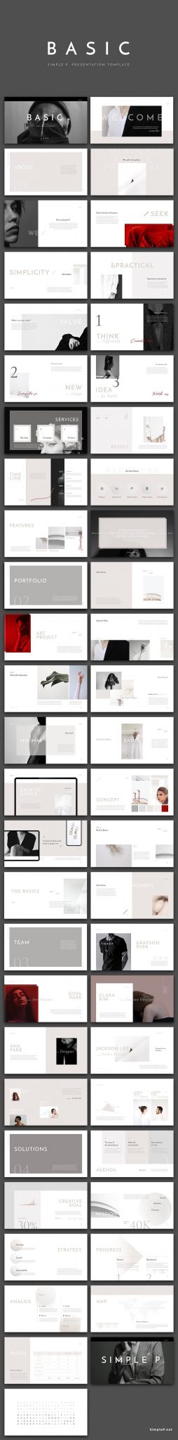 Basic PowerPoint Template – MasterBundles