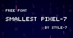 Free Smallest Font