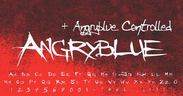 Free Angry Font