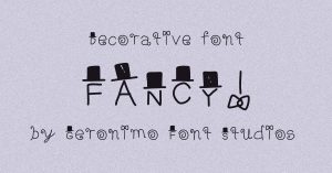 Free Fancy Font