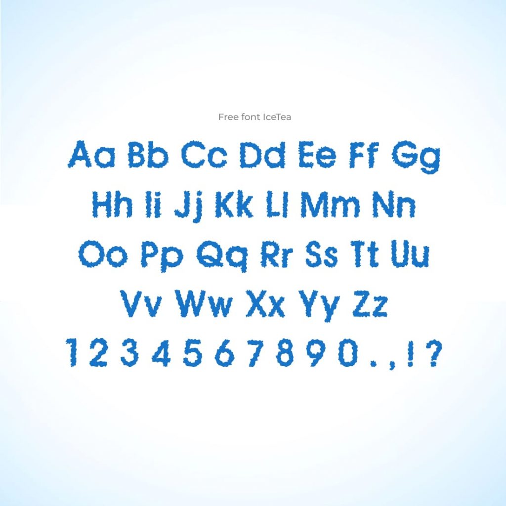 Free Ice Font