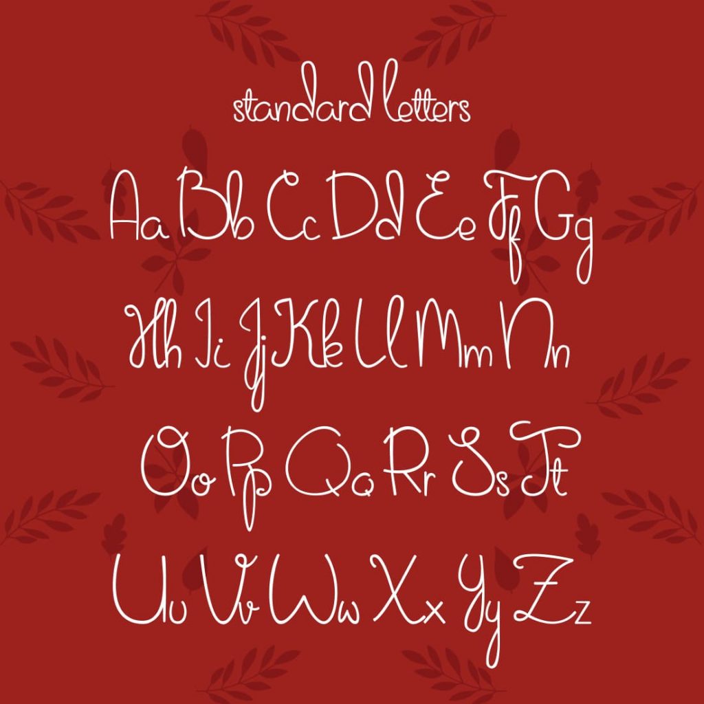 Free Thanksgiving Font Sweet November