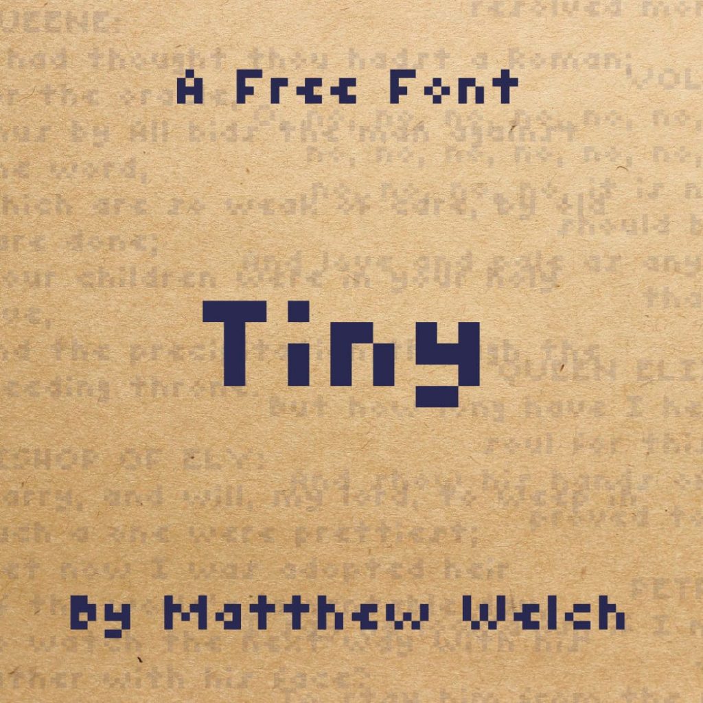 Free Tiny Font