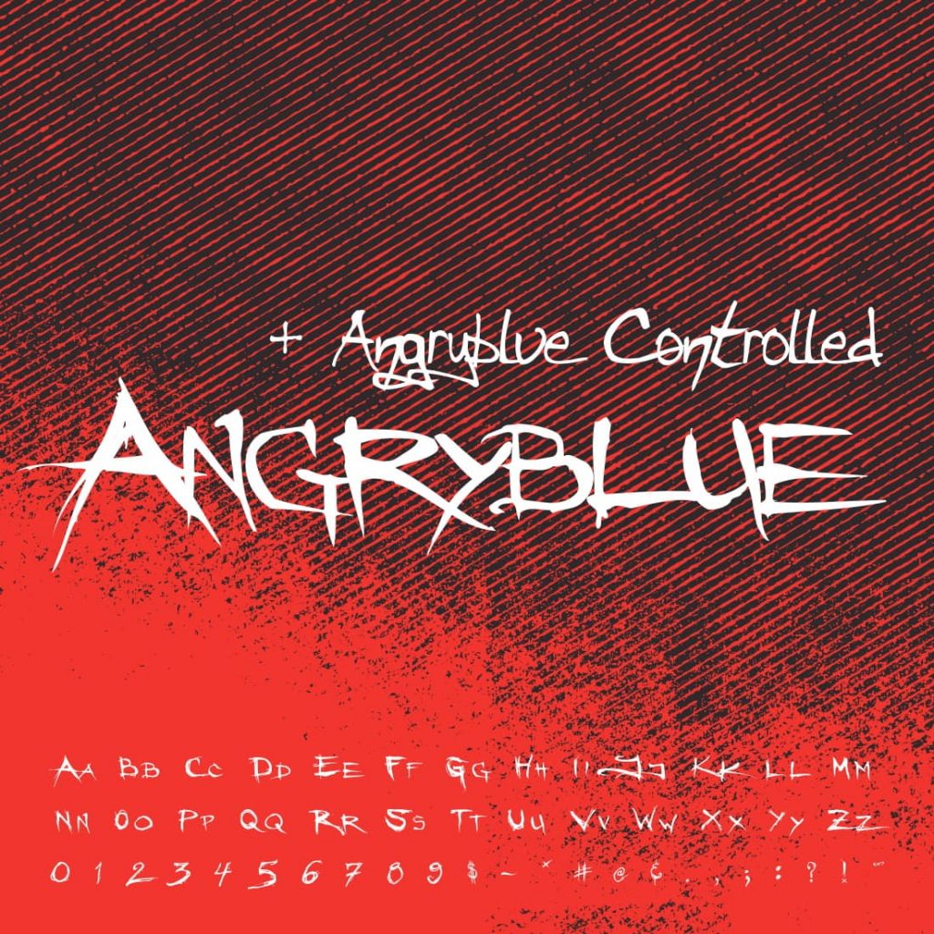 Free Angry Font