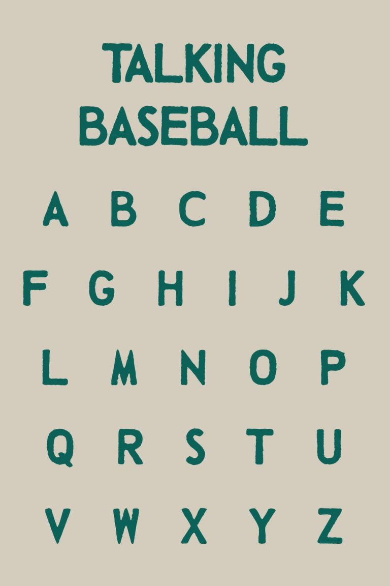 Free Baseball Font