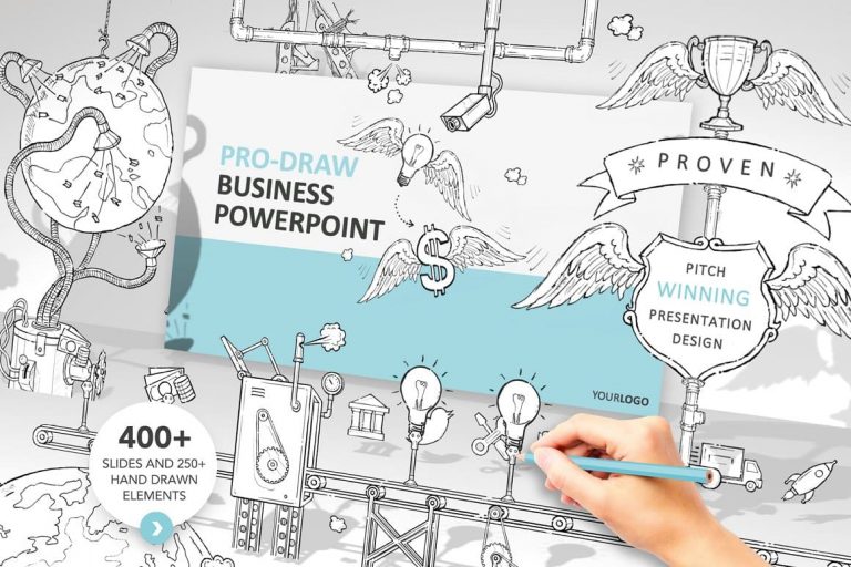 Pro-Draw PowerPoint Template – MasterBundles
