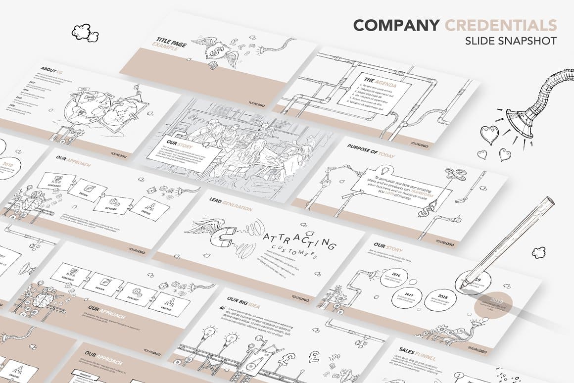 Pro-Draw PowerPoint Template – MasterBundles