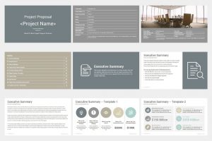 Project Proposal PowerPoint Template – MasterBundles