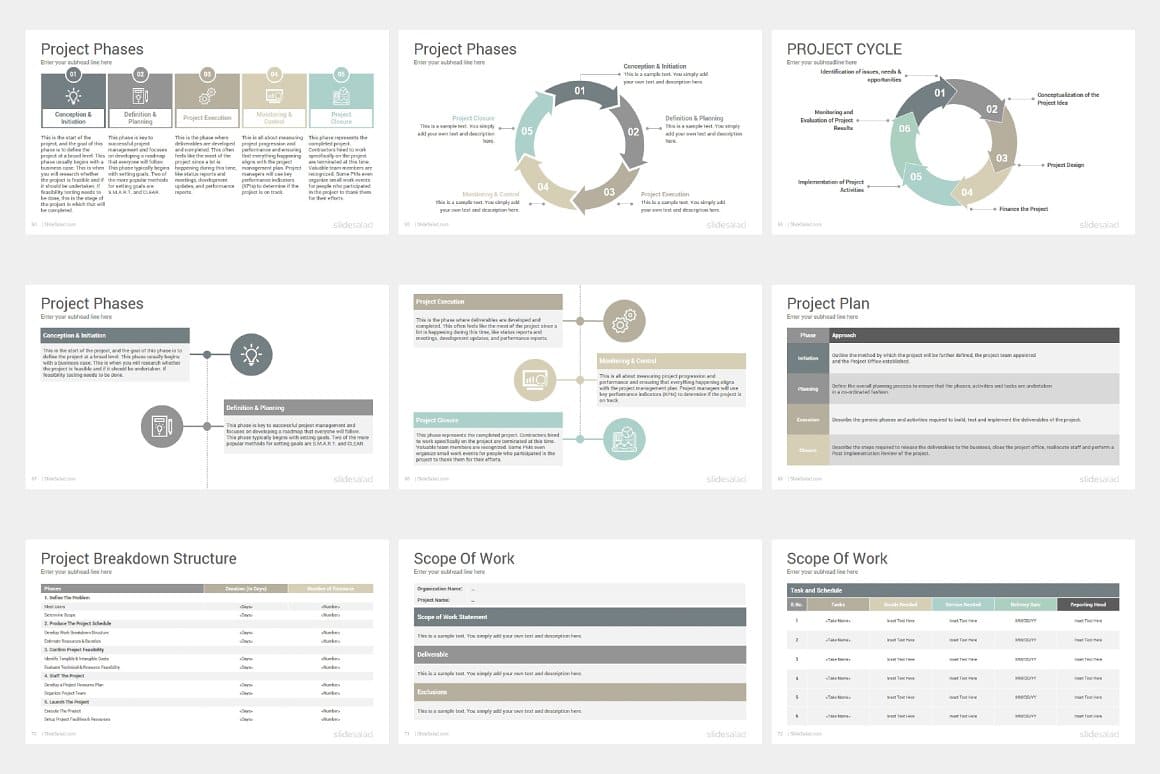 Project Proposal PowerPoint Template – MasterBundles