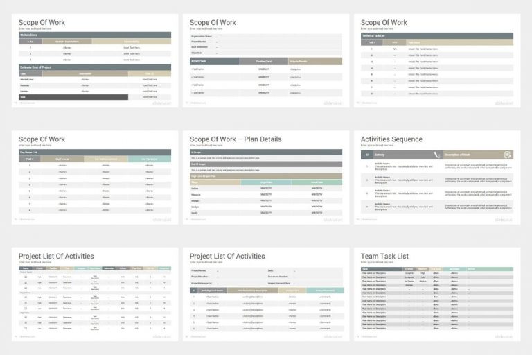 Project Proposal PowerPoint Template – MasterBundles
