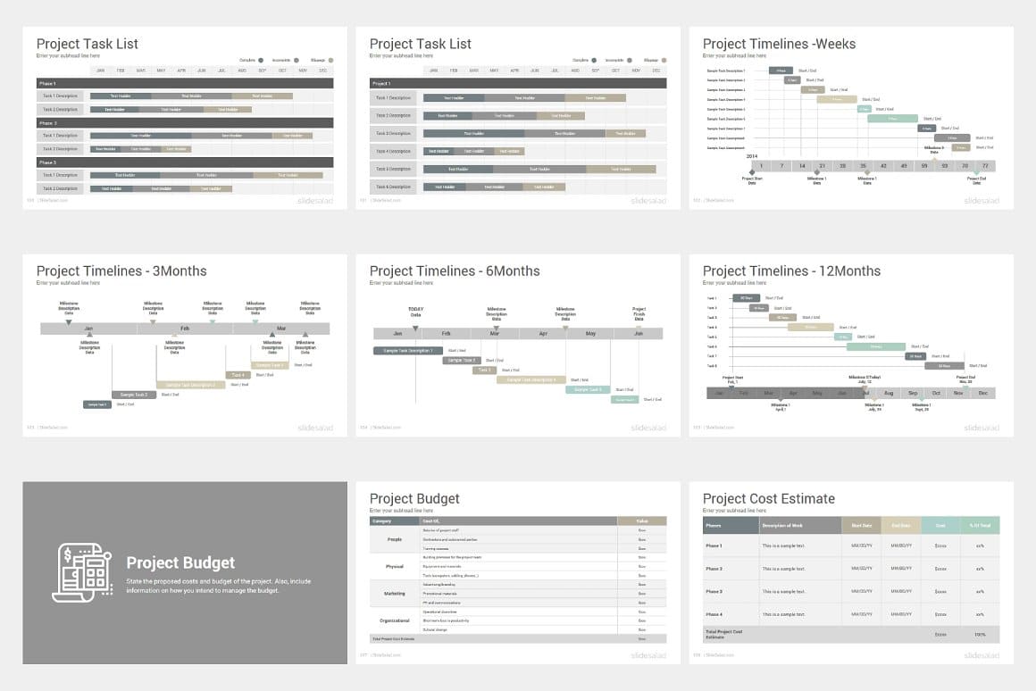 Project Proposal PowerPoint Template – MasterBundles