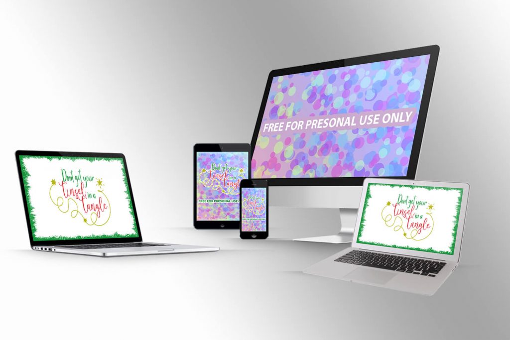 Tinsel in a Tangle Free SVG files – MasterBundles