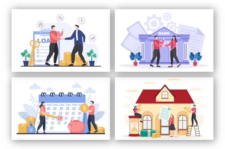 19 Mortgage Loan Debt Instruments Vector illustrations – MasterBundles