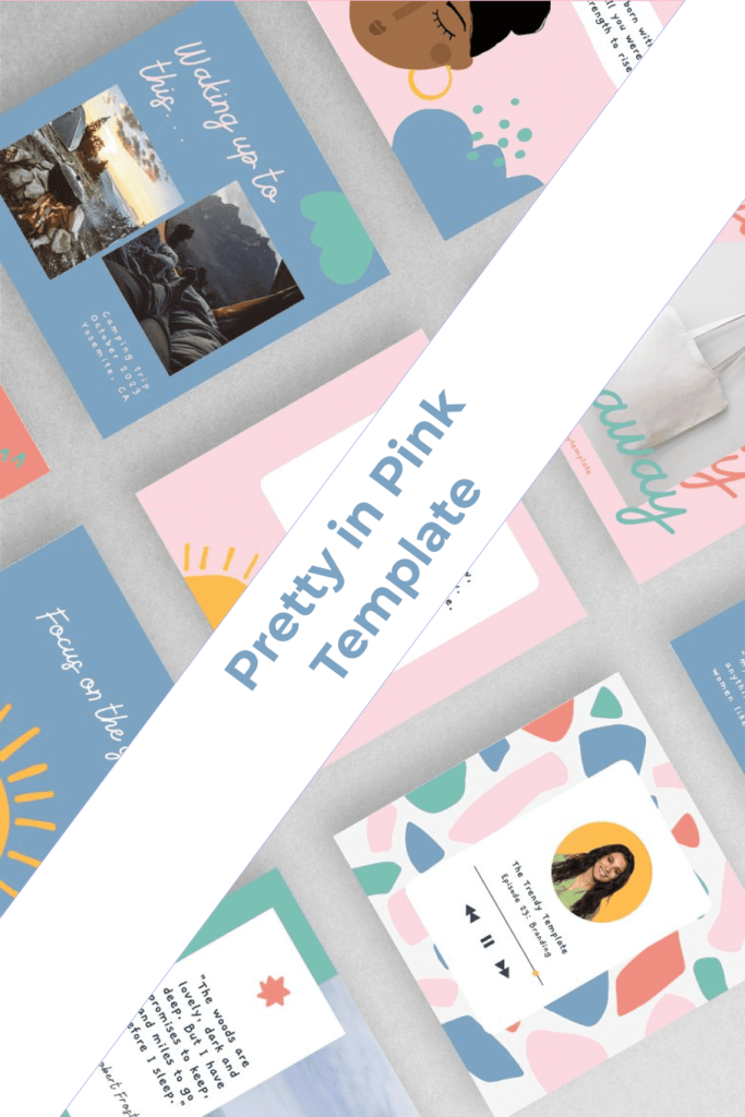 Pretty in Pink Template – MasterBundles