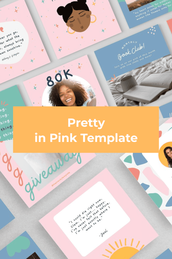 Pretty in Pink Template – MasterBundles