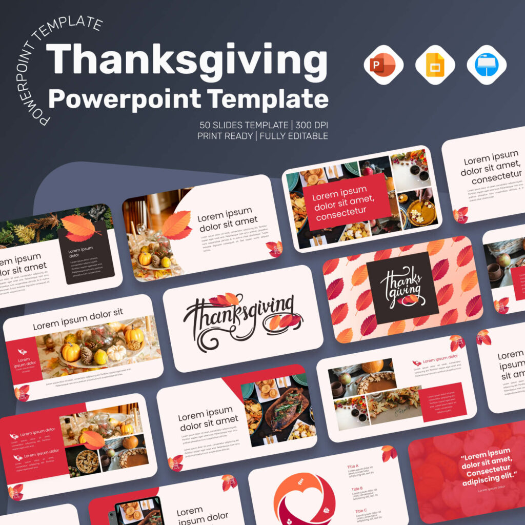 Free Thanksgiving Background Images for Powerpoint – MasterBundles