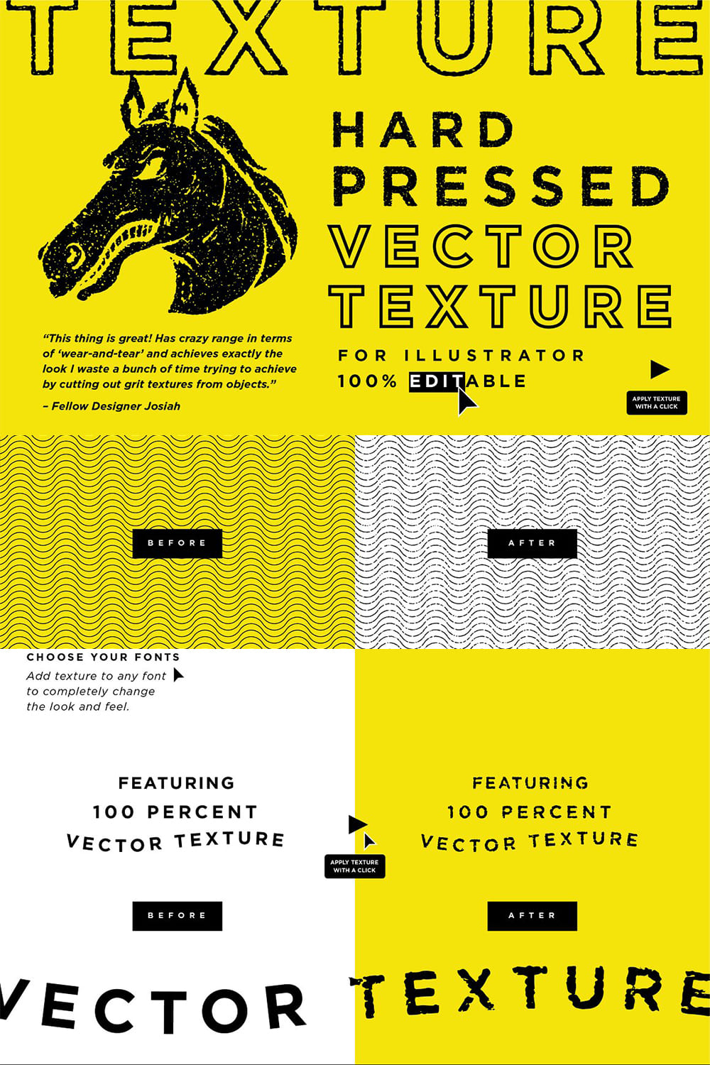 Hard Pressed Vector Texture – MasterBundles