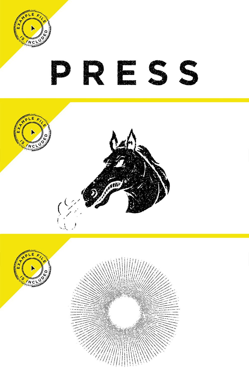 Hard Pressed Vector Texture – MasterBundles