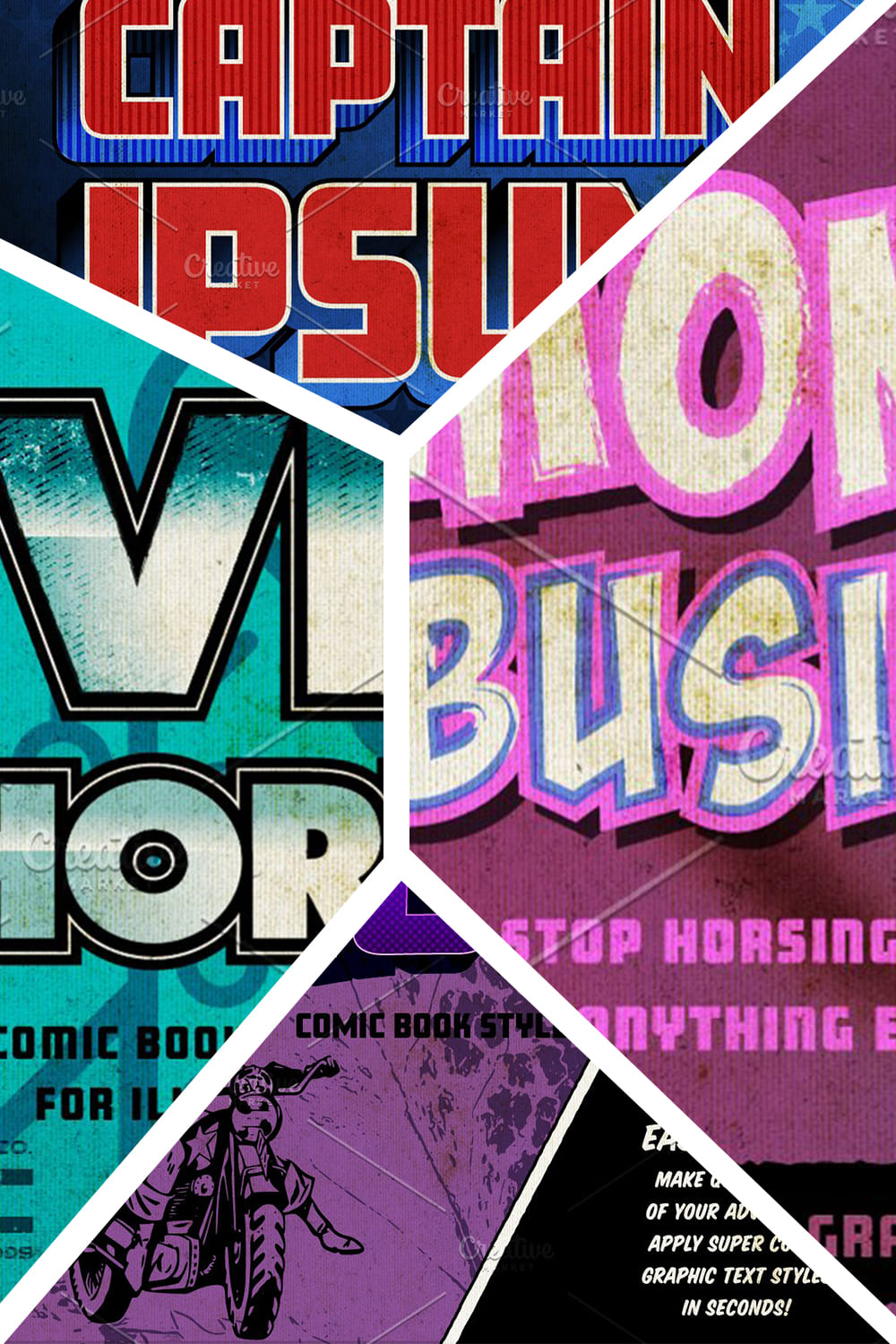 SuperComic - Vector Text Effects – MasterBundles