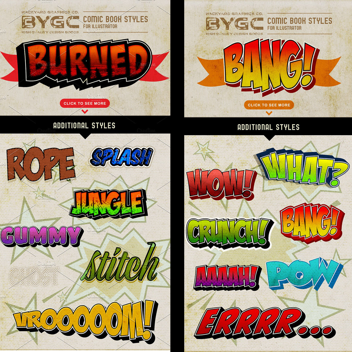 SuperComic - Vector Text Effects | Master Bundles