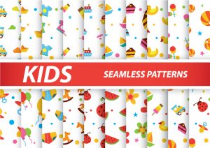 20 Kids Seamless Pattern Collection – MasterBundles